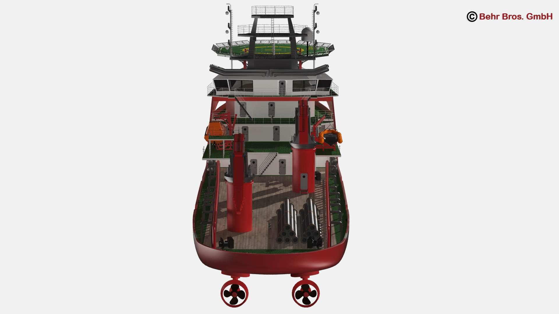 3D Generic Support Vessel - TurboSquid 1351467