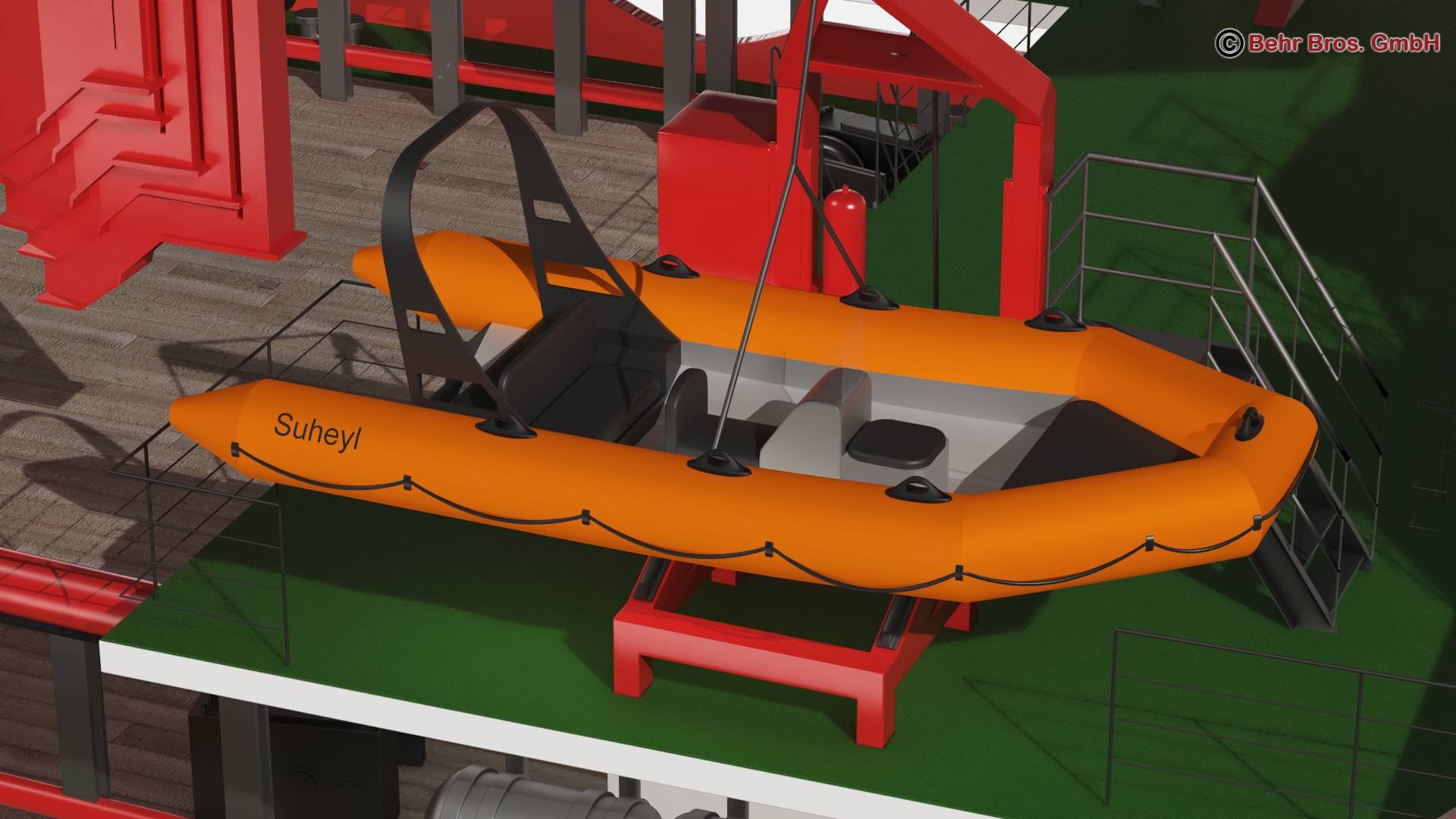 3D Generic Support Vessel - TurboSquid 1351467