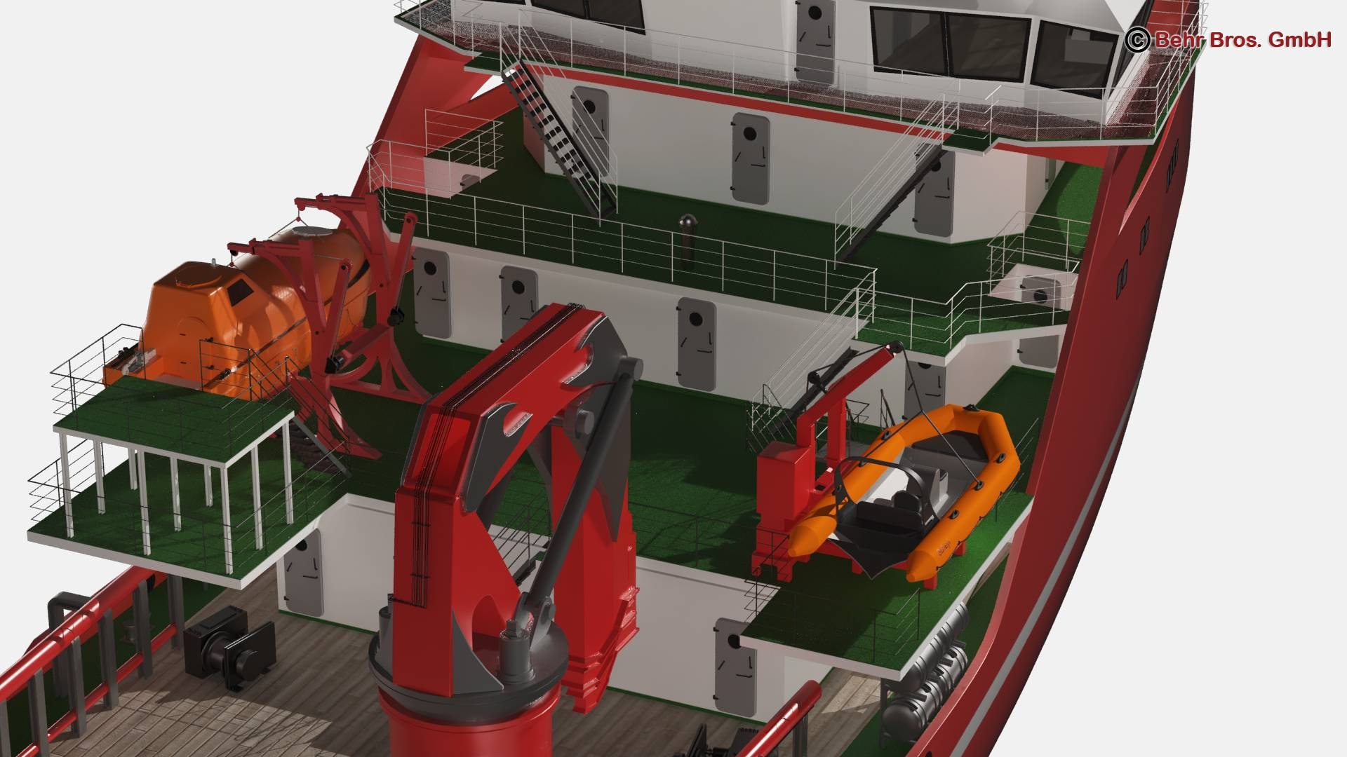 3D Generic Support Vessel - TurboSquid 1351467