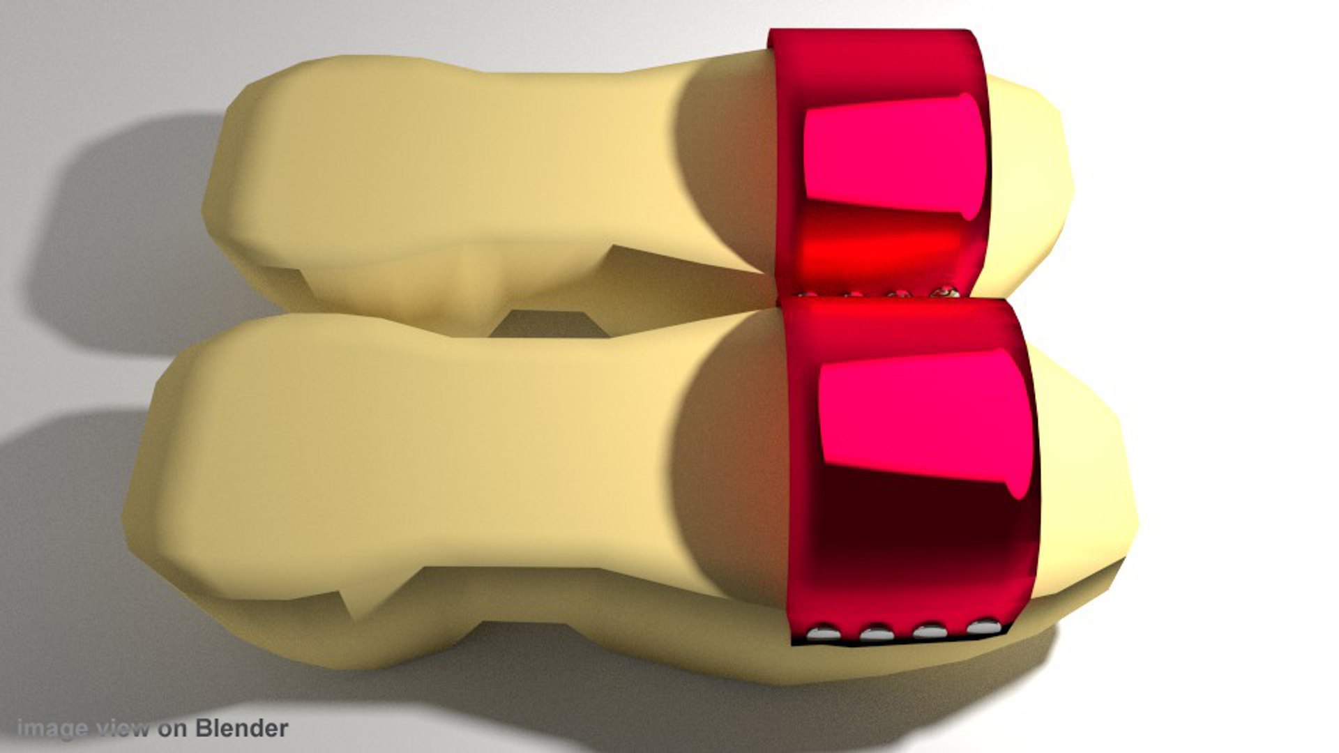 terompah malaysia wooden 3d lwo