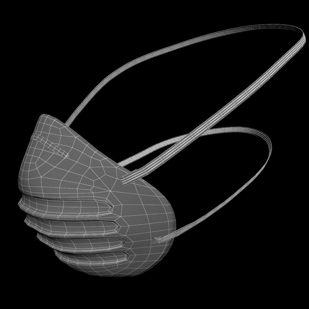 dust mask 3d model