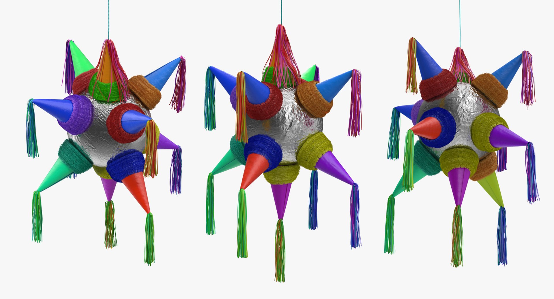 Star Pinata 3d C4d