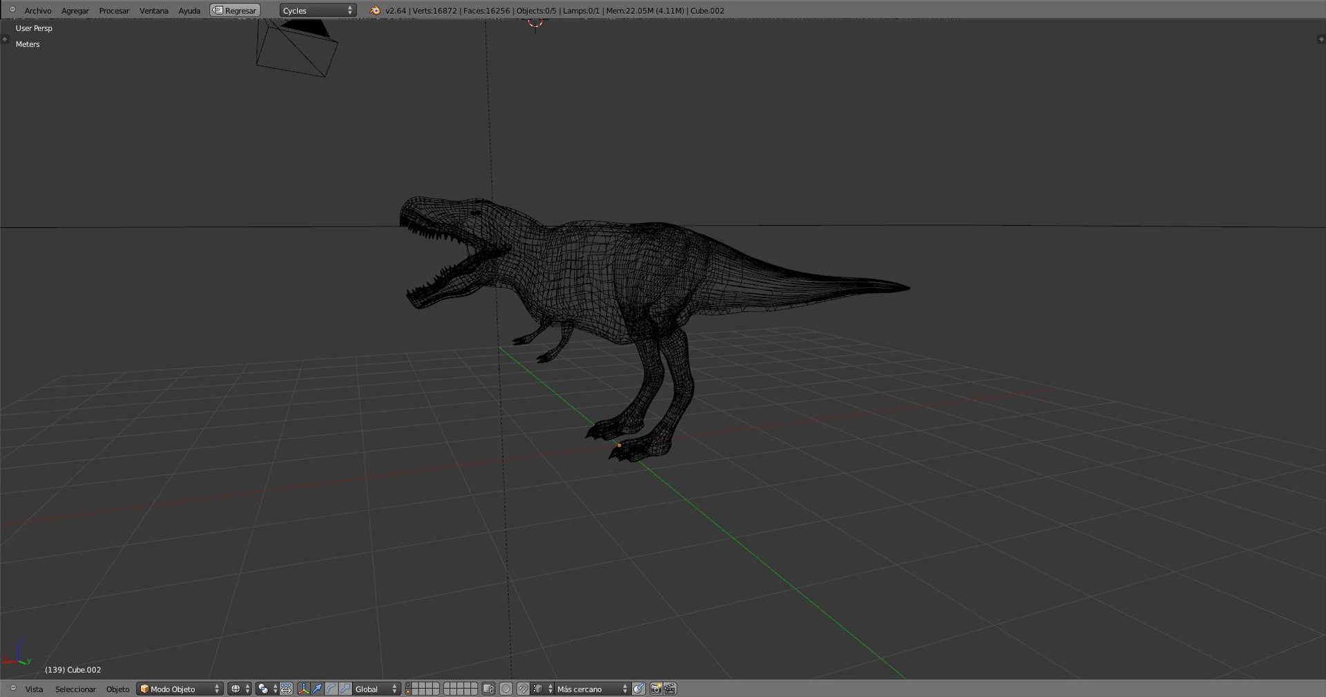 rex 3d model