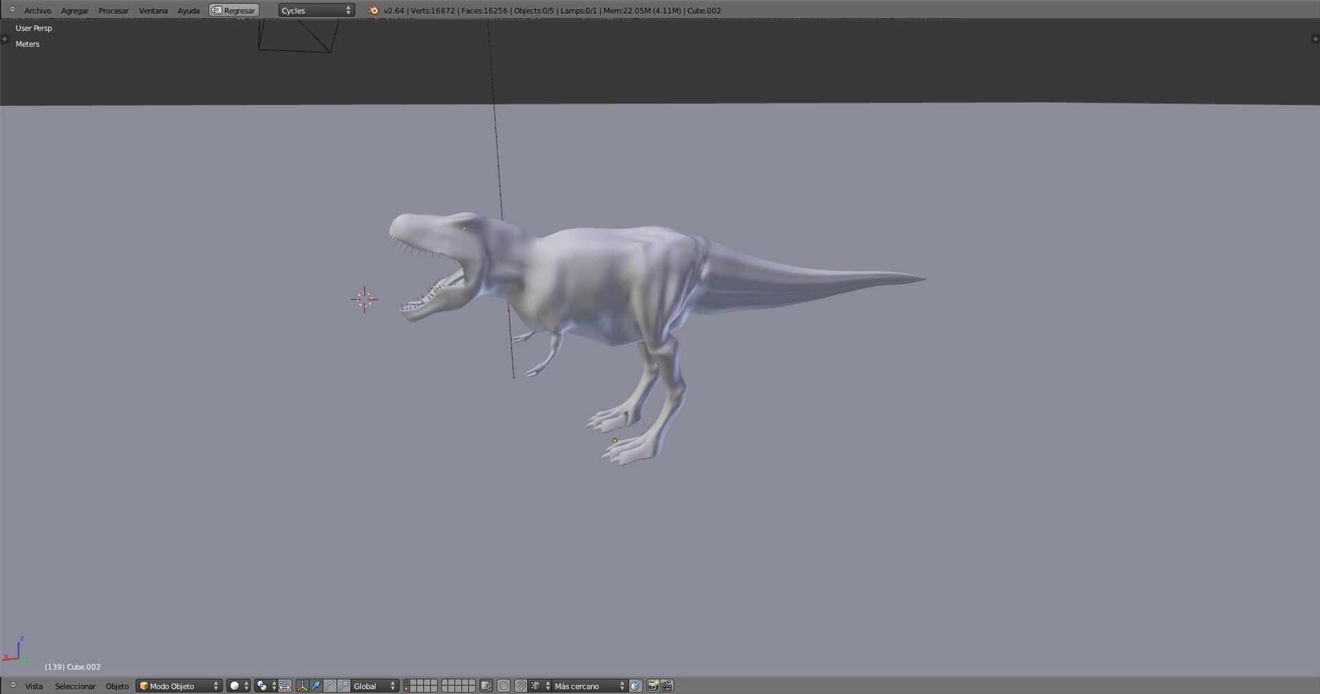 rex 3d model