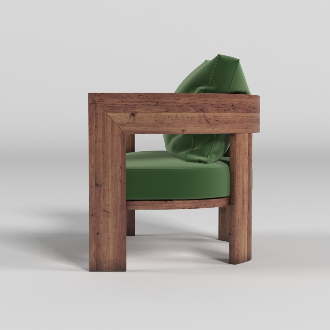 Max Minotti Warhol Iroko Chair