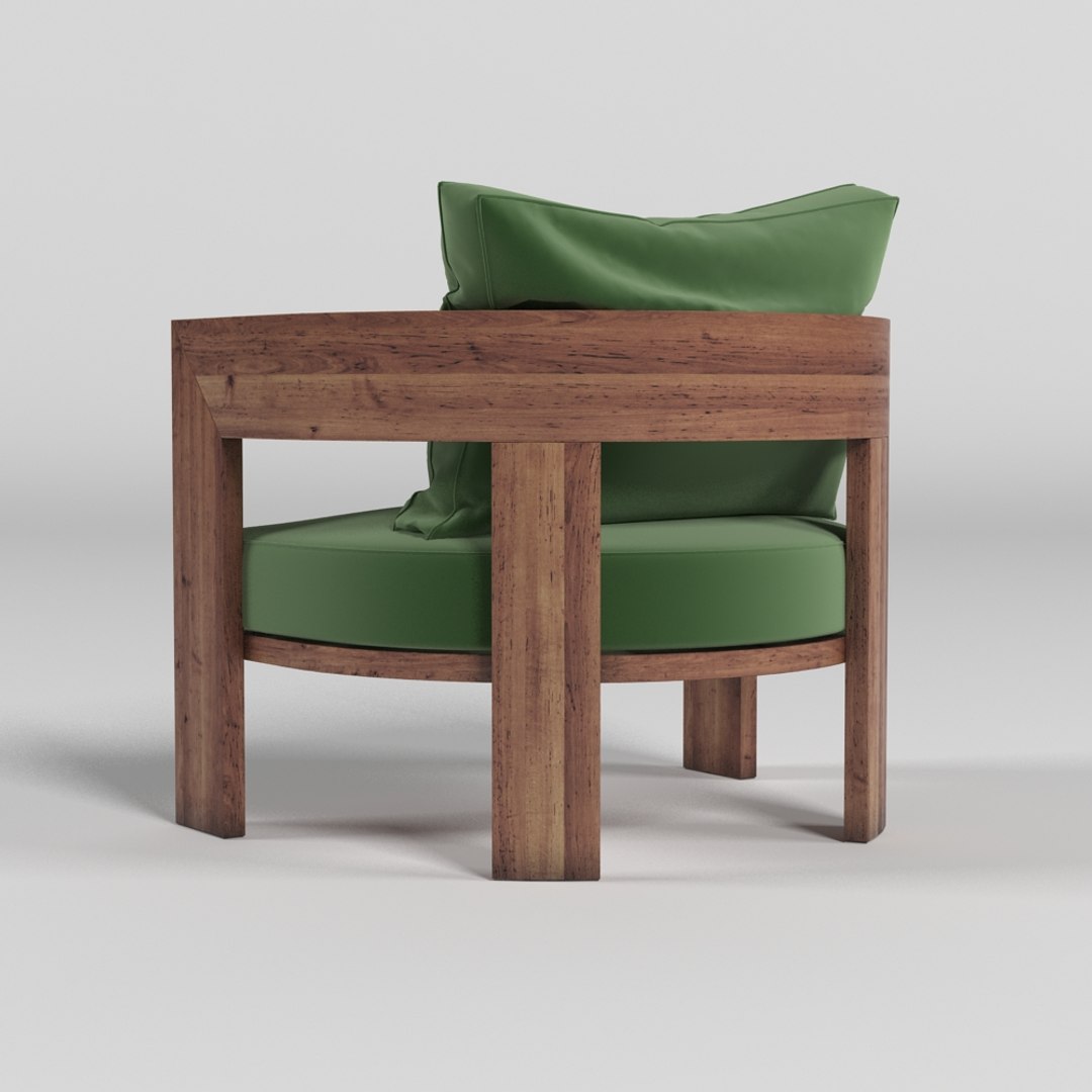 Max Minotti Warhol Iroko Chair