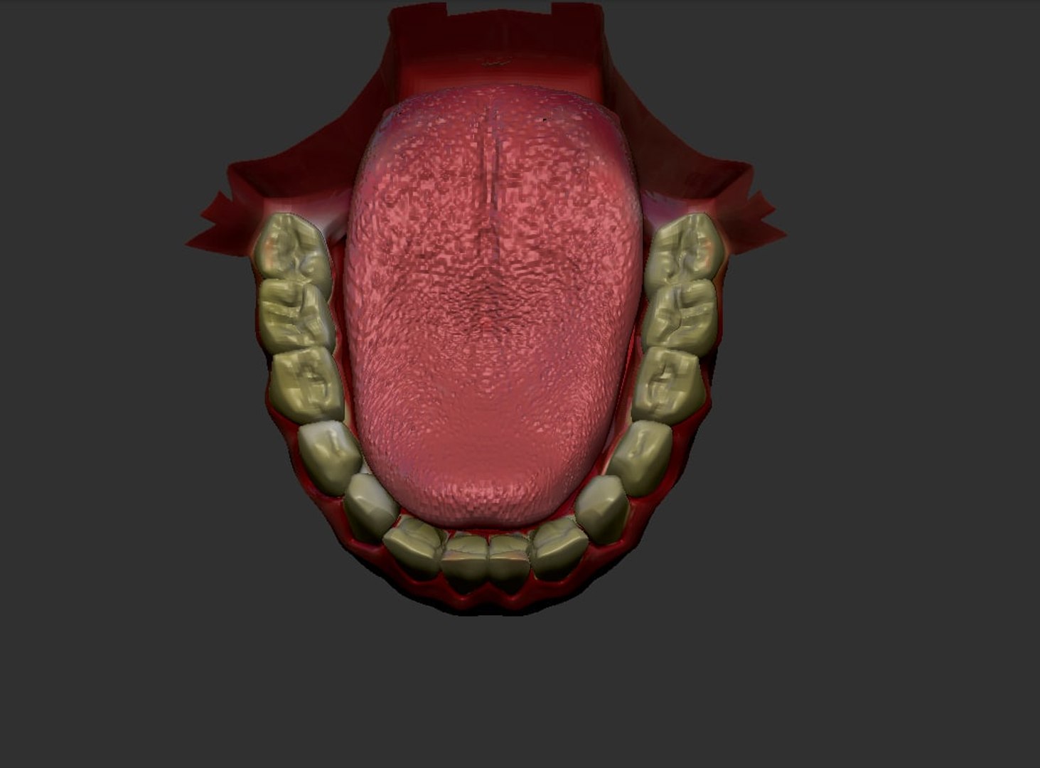 cavity 3d obj