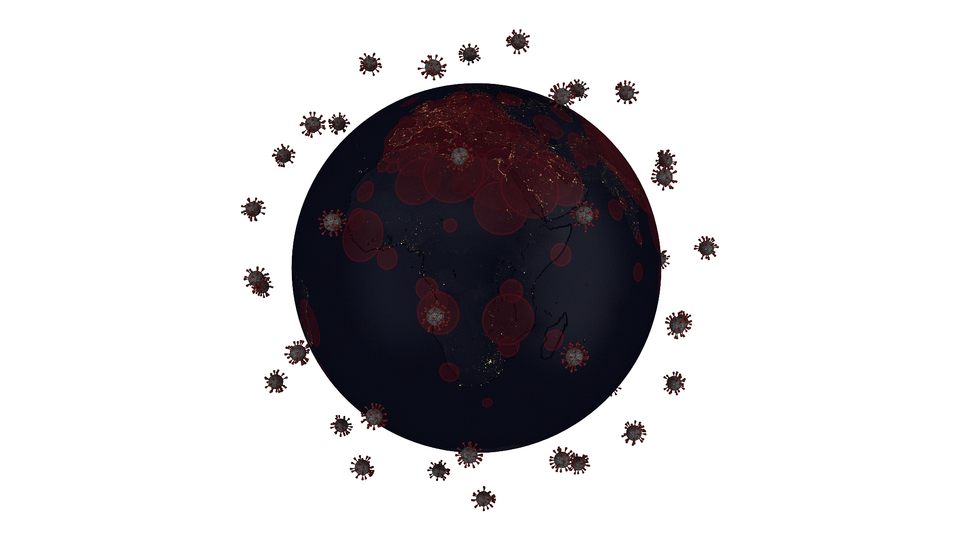 Earth virus coronavirus world 3D model - TurboSquid 1576257