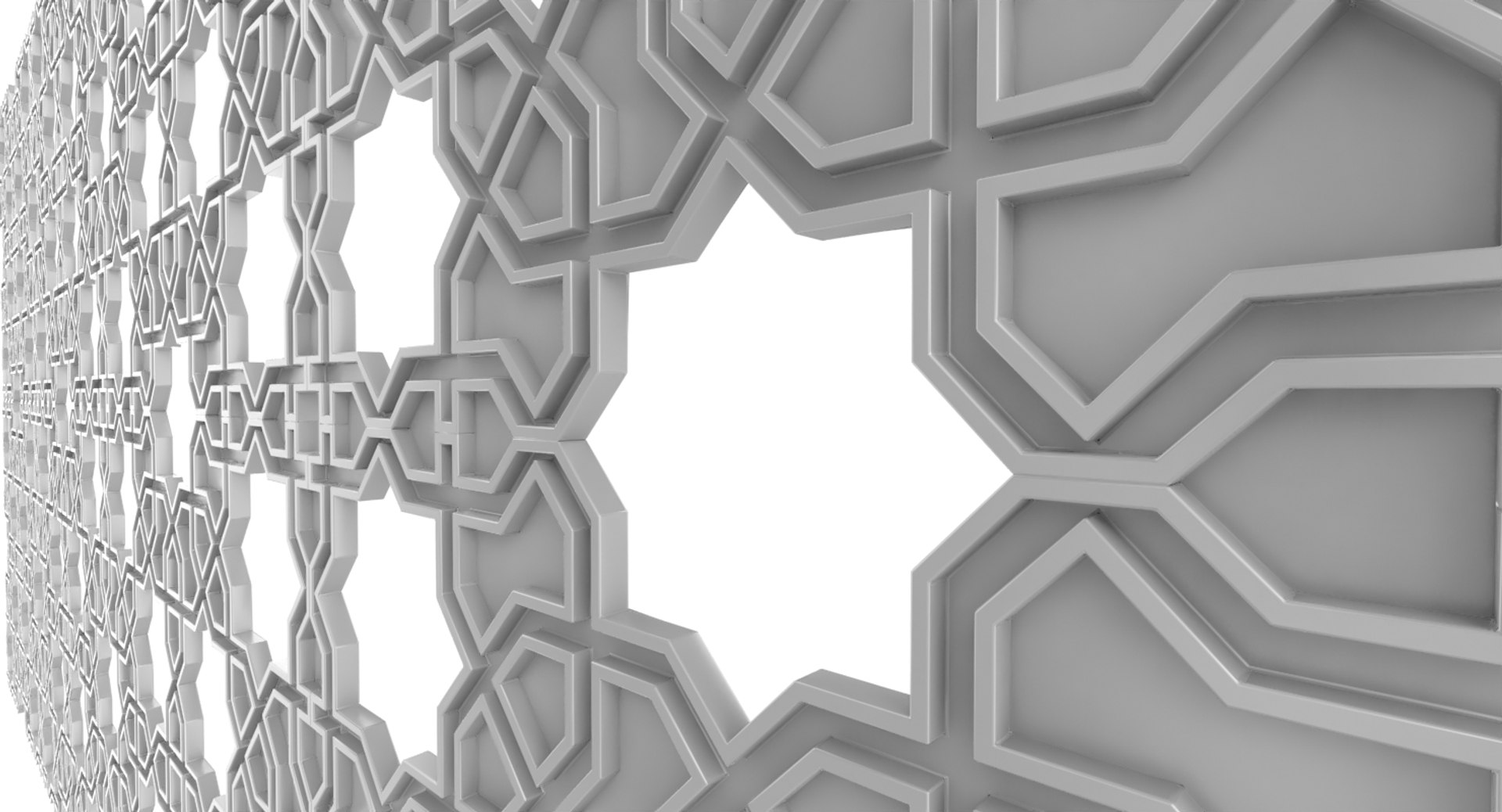 3D arabic decorative pattern - TurboSquid 1351092