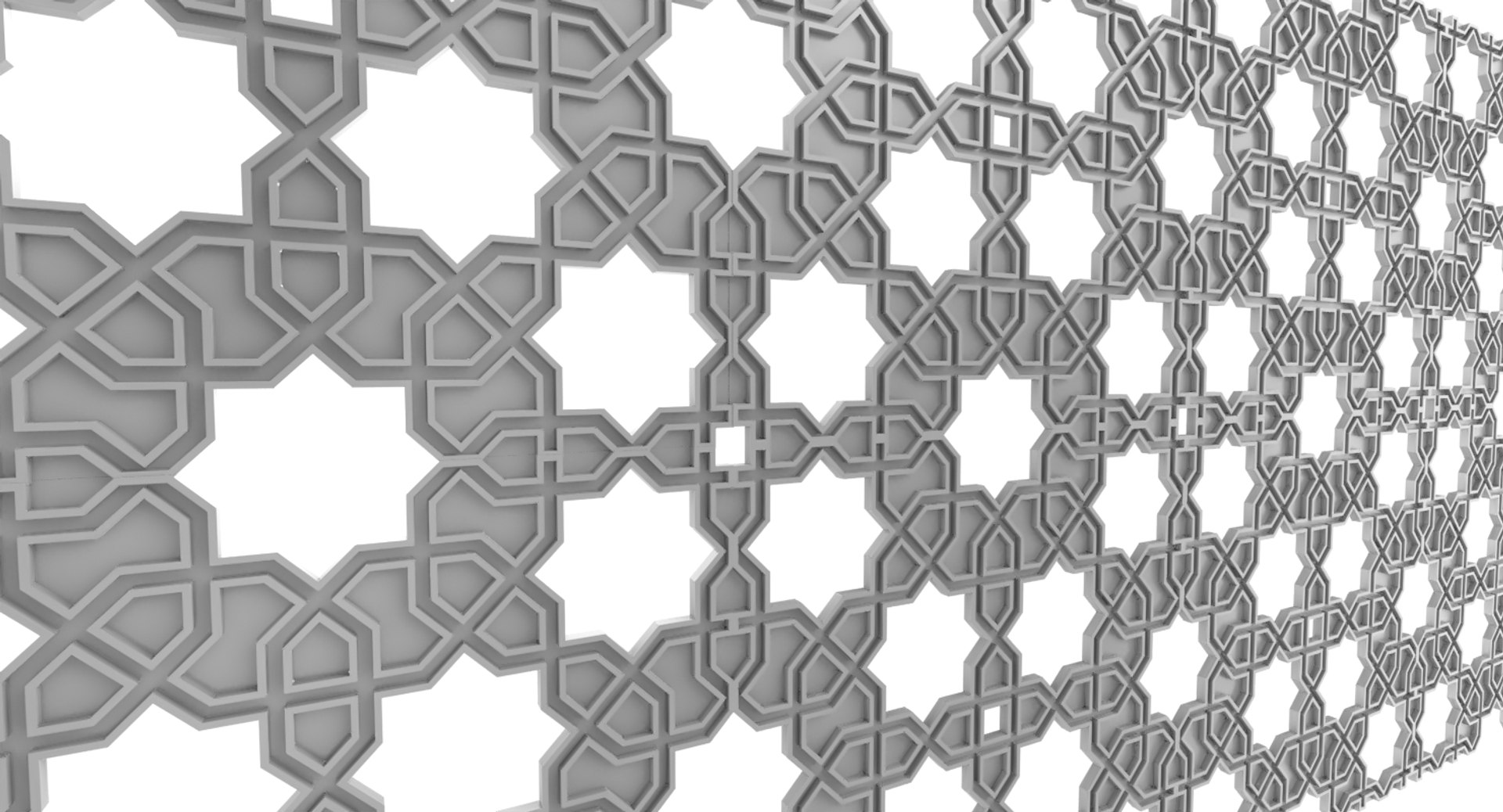 3D arabic decorative pattern - TurboSquid 1351092