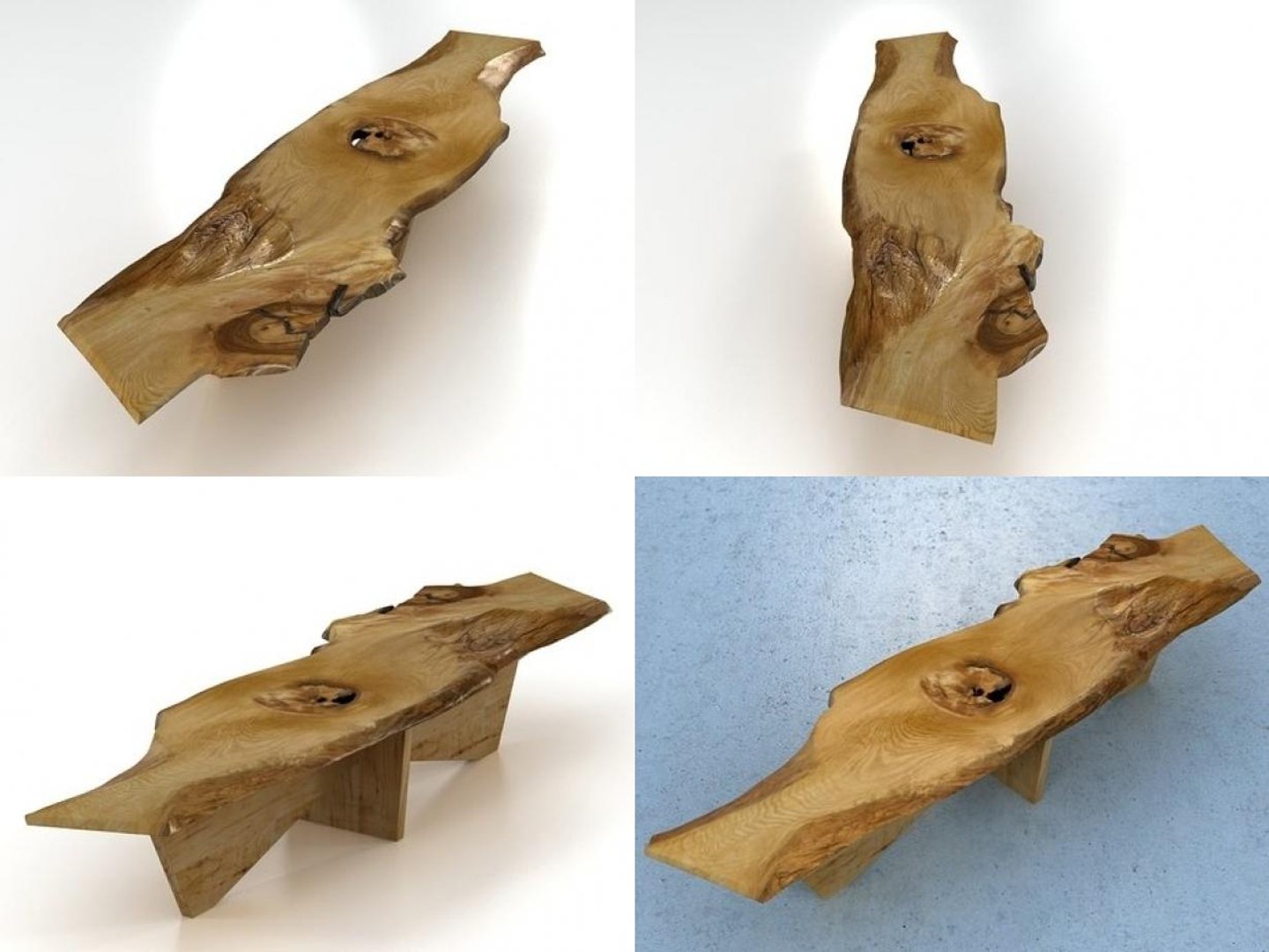 3D Butterfly Base Coffee Table - TurboSquid 1188711