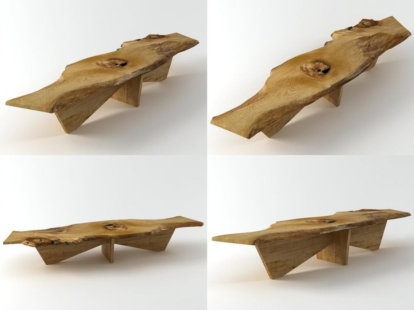 3D Butterfly Base Coffee Table - TurboSquid 1188711