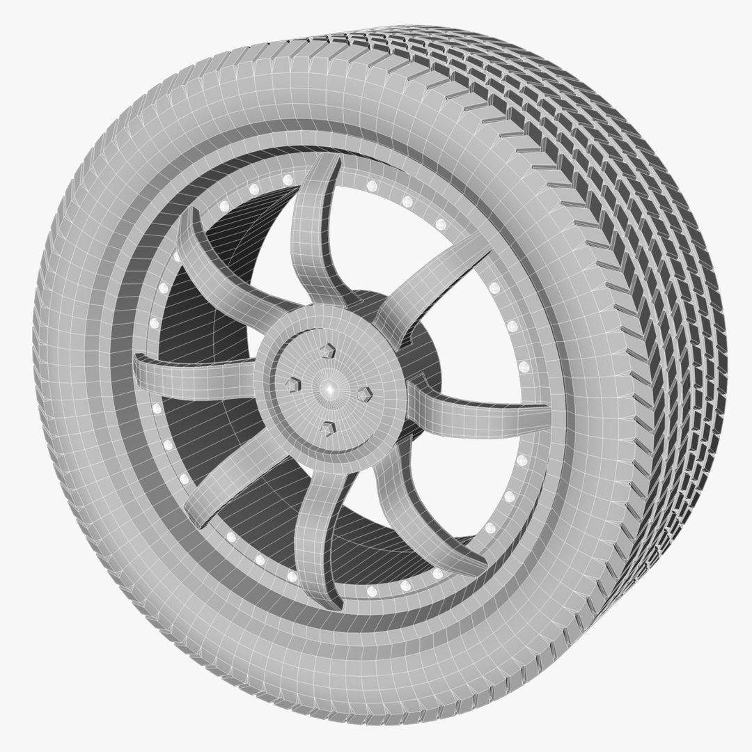 3dsmax wheel sport 1