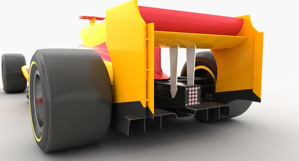 generic f1 car 3d obj