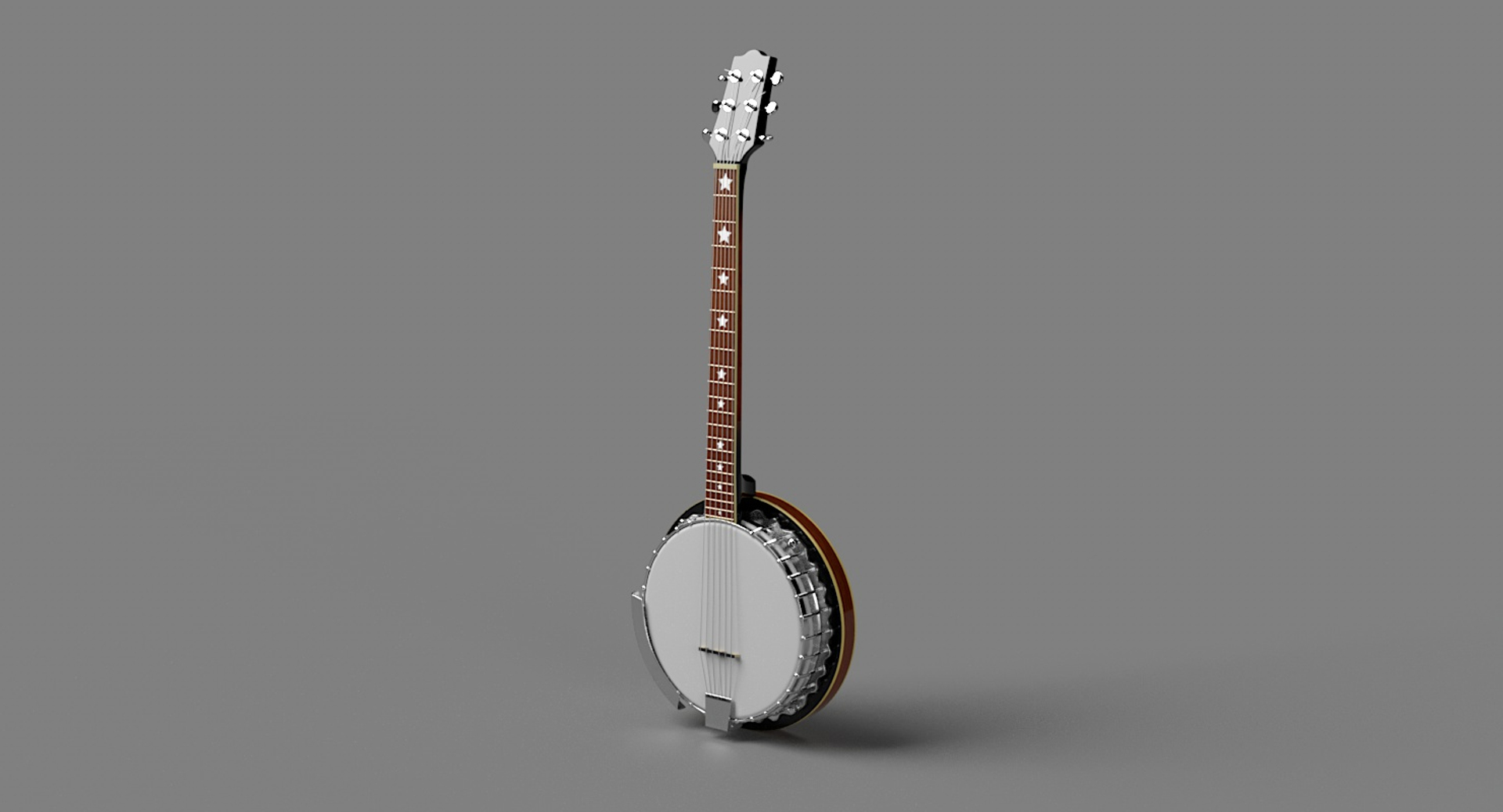 3D Banjo Instrument Music Model - TurboSquid 1421920