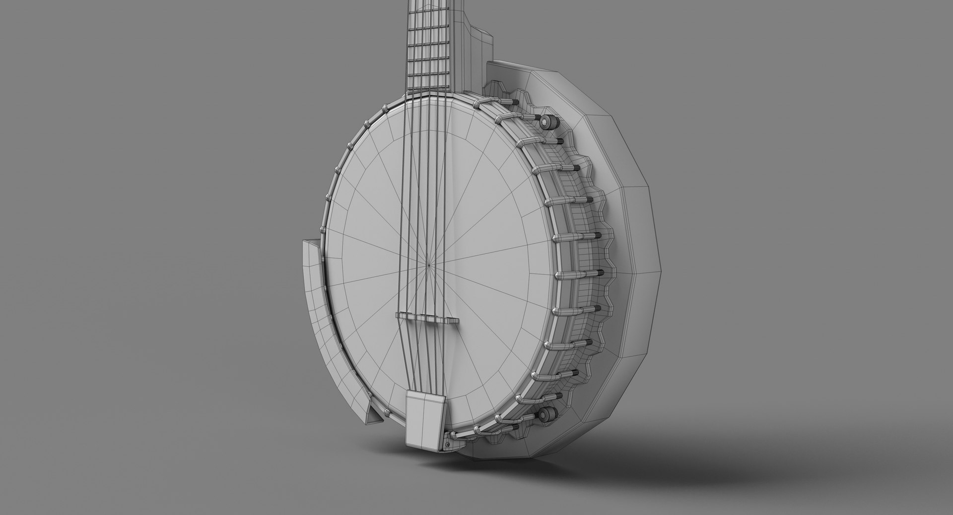 3D Banjo Instrument Music Model - TurboSquid 1421920