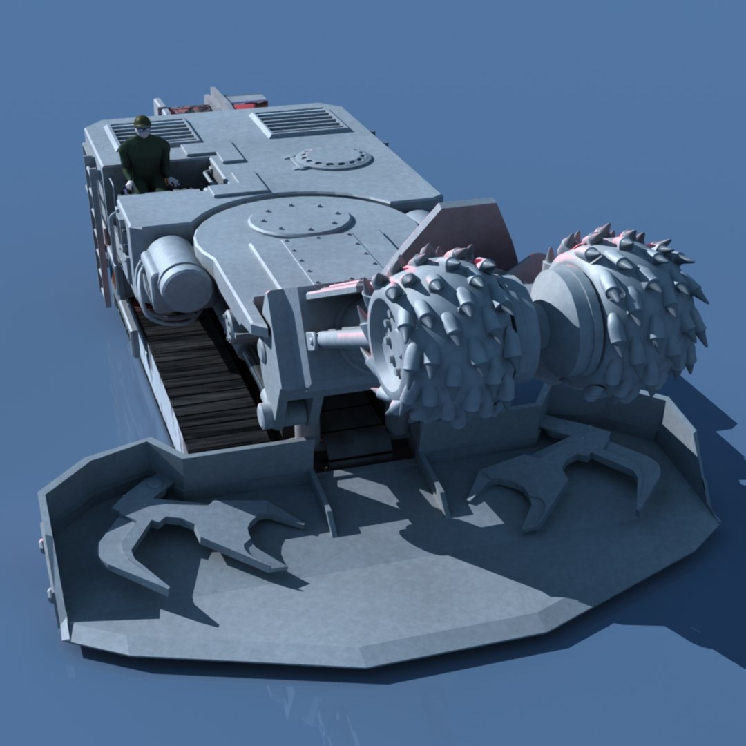 3d Continuous Miner Coal