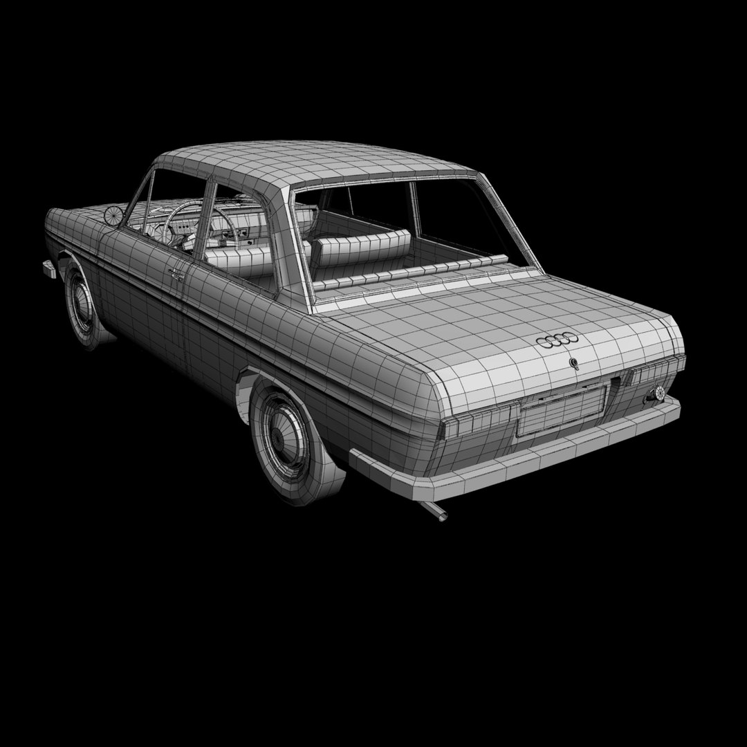 1963 Dkw F102 Coupe Model - TurboSquid 1465008