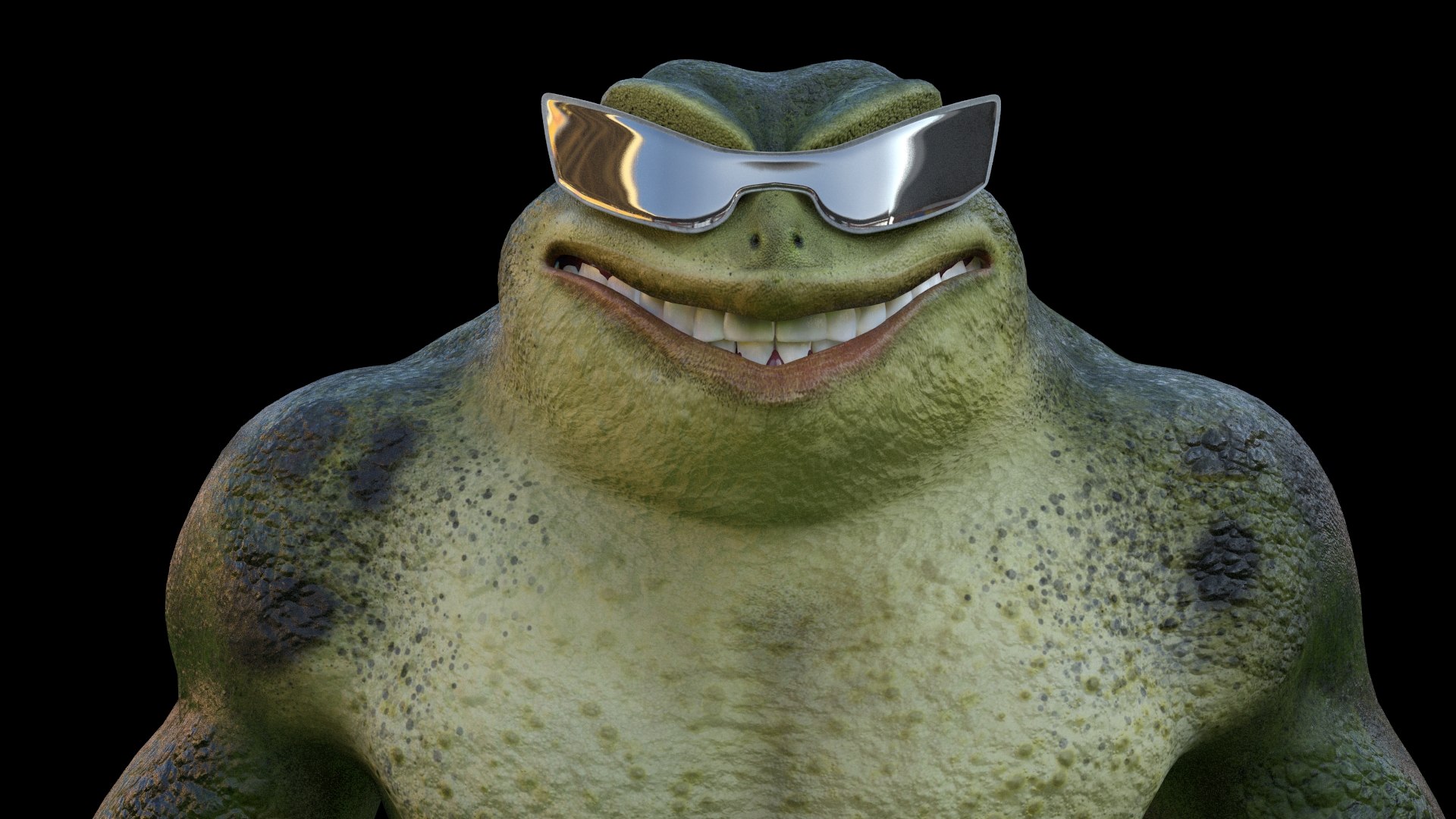 3D Rash Battletoads - TurboSquid 1654670