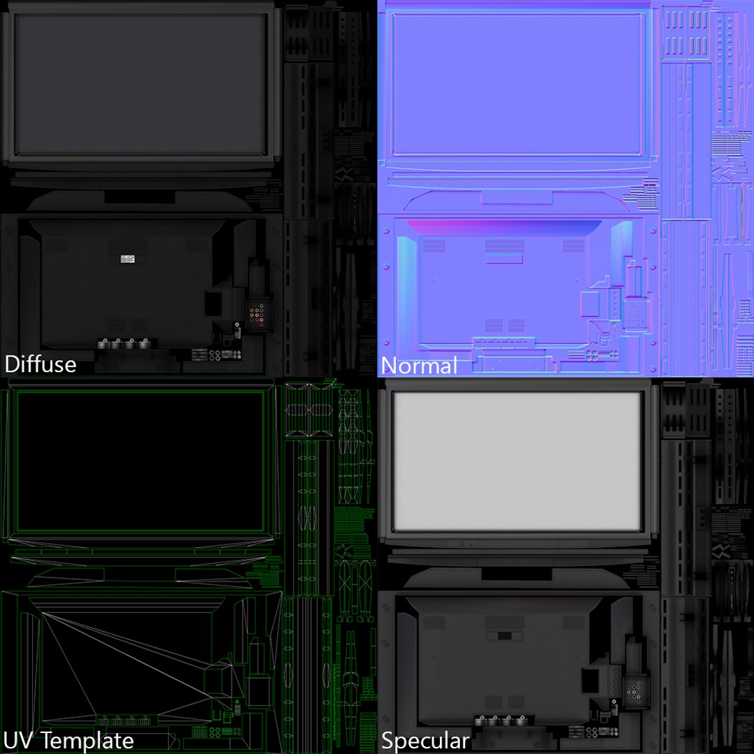 3ds Max Lcd Tv