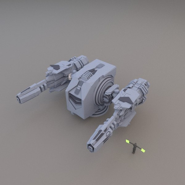 modelo 3d PULSE Cannon - TurboSquid 668902