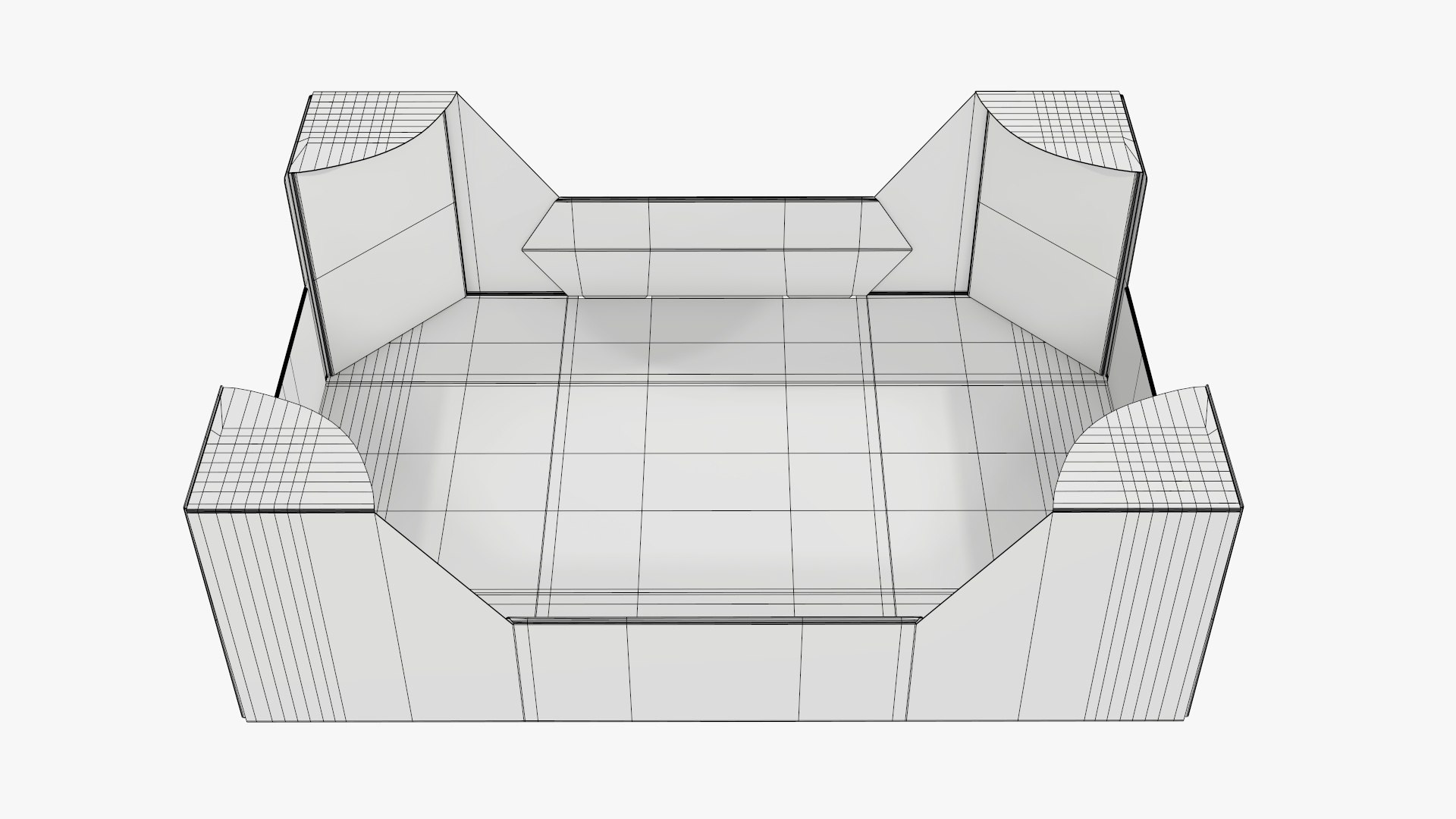 3D Tray Cardboard Retail Model - TurboSquid 1601305