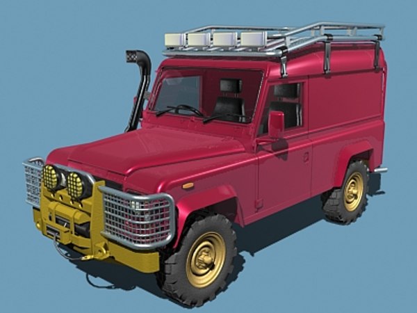 3dsmax defender rally