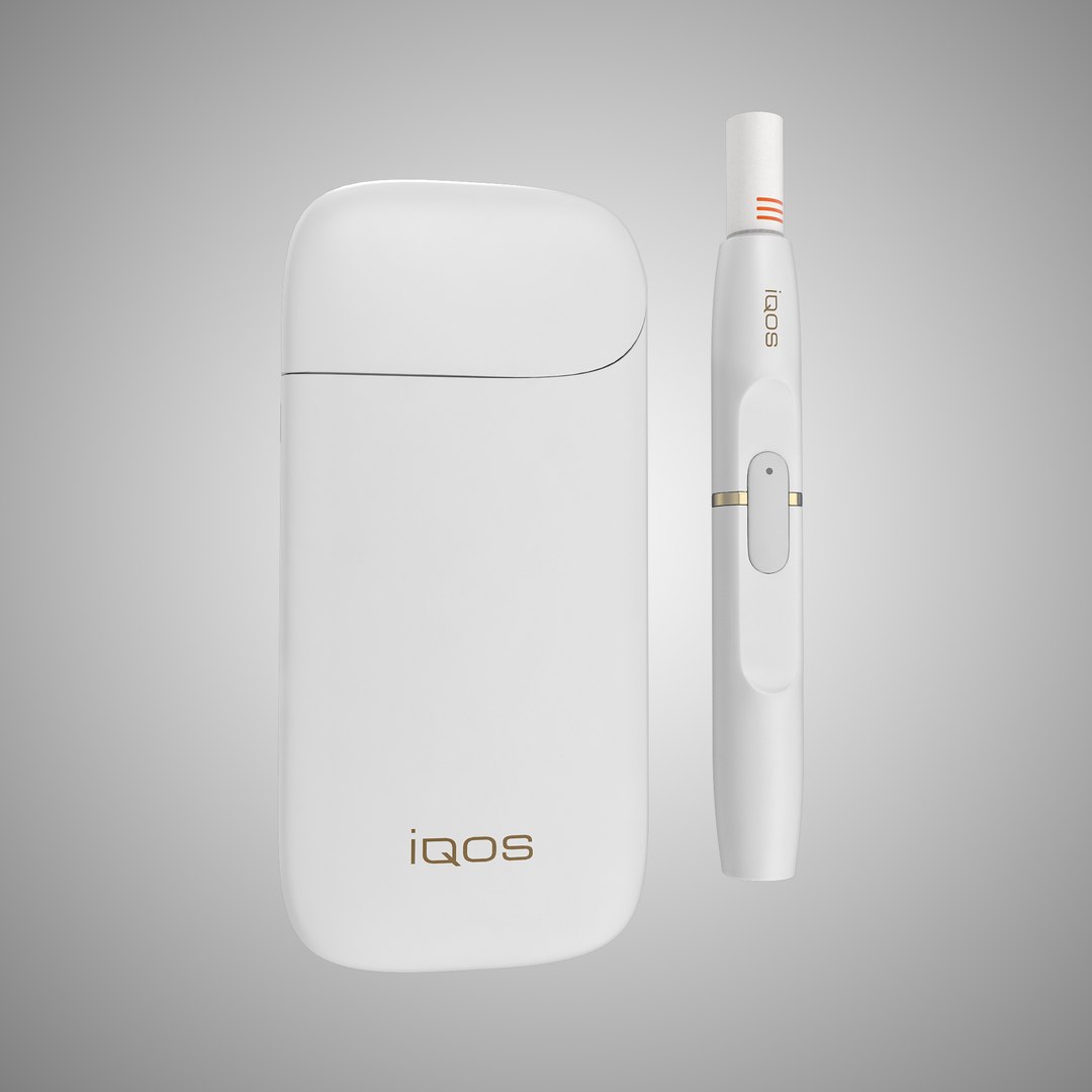 3d model iqos white