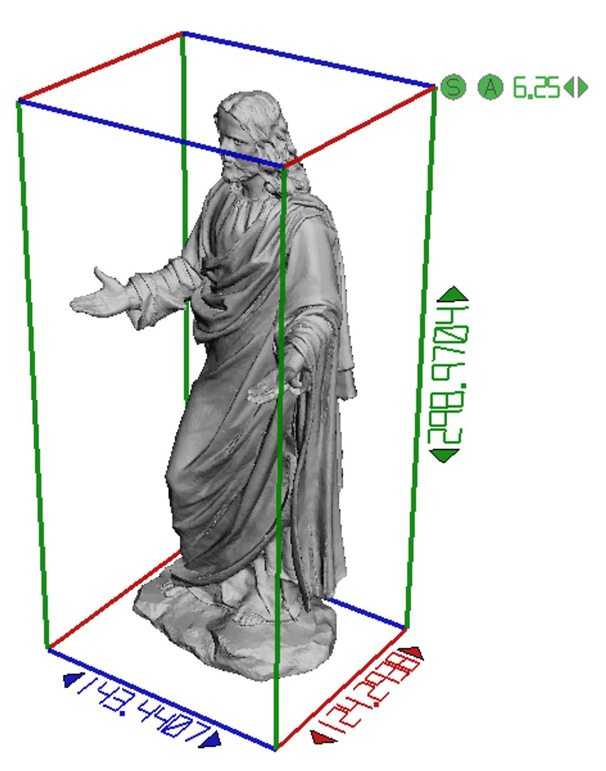 3d Model Jesus Christ Statue Scan