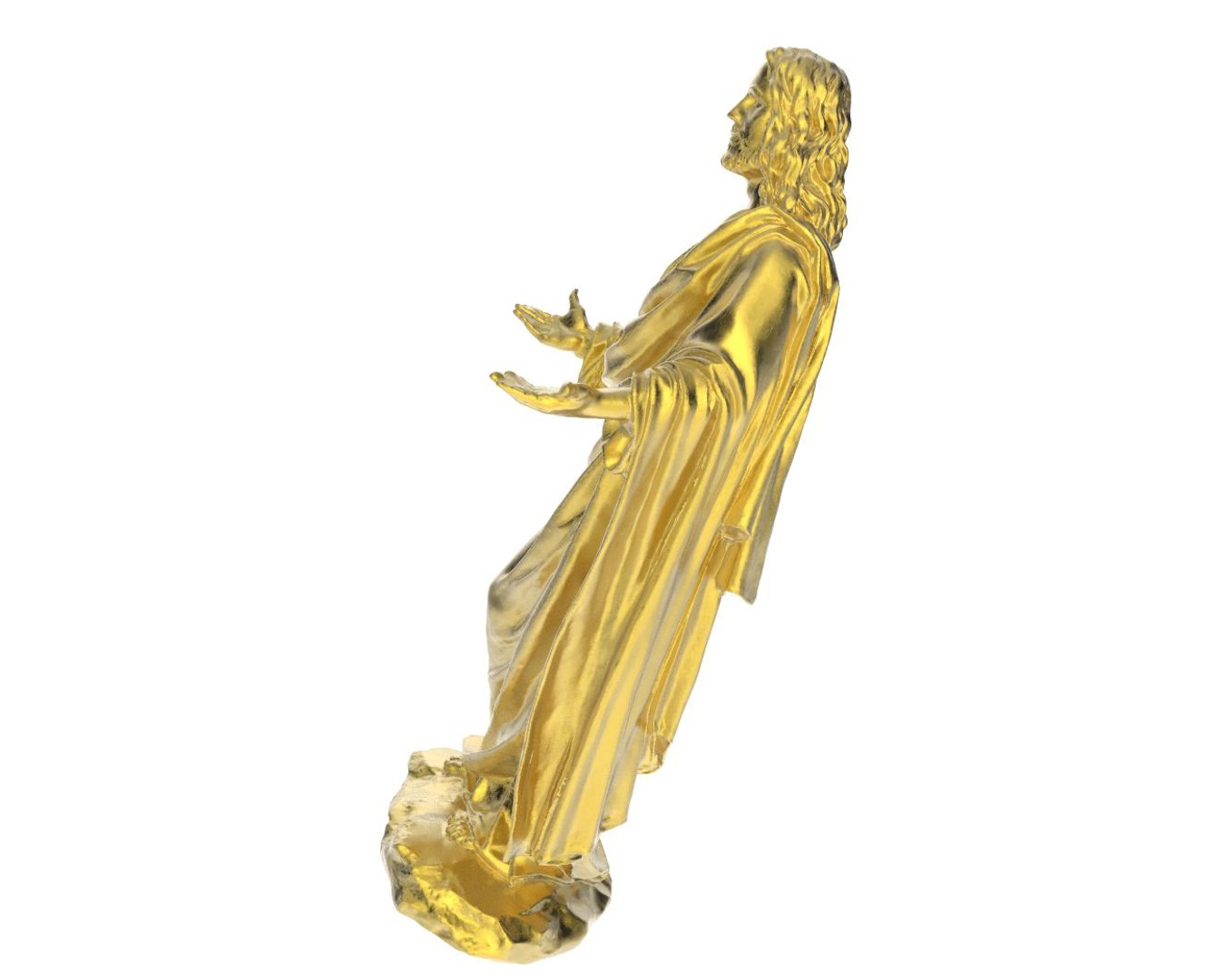3d Model Jesus Christ Statue Scan