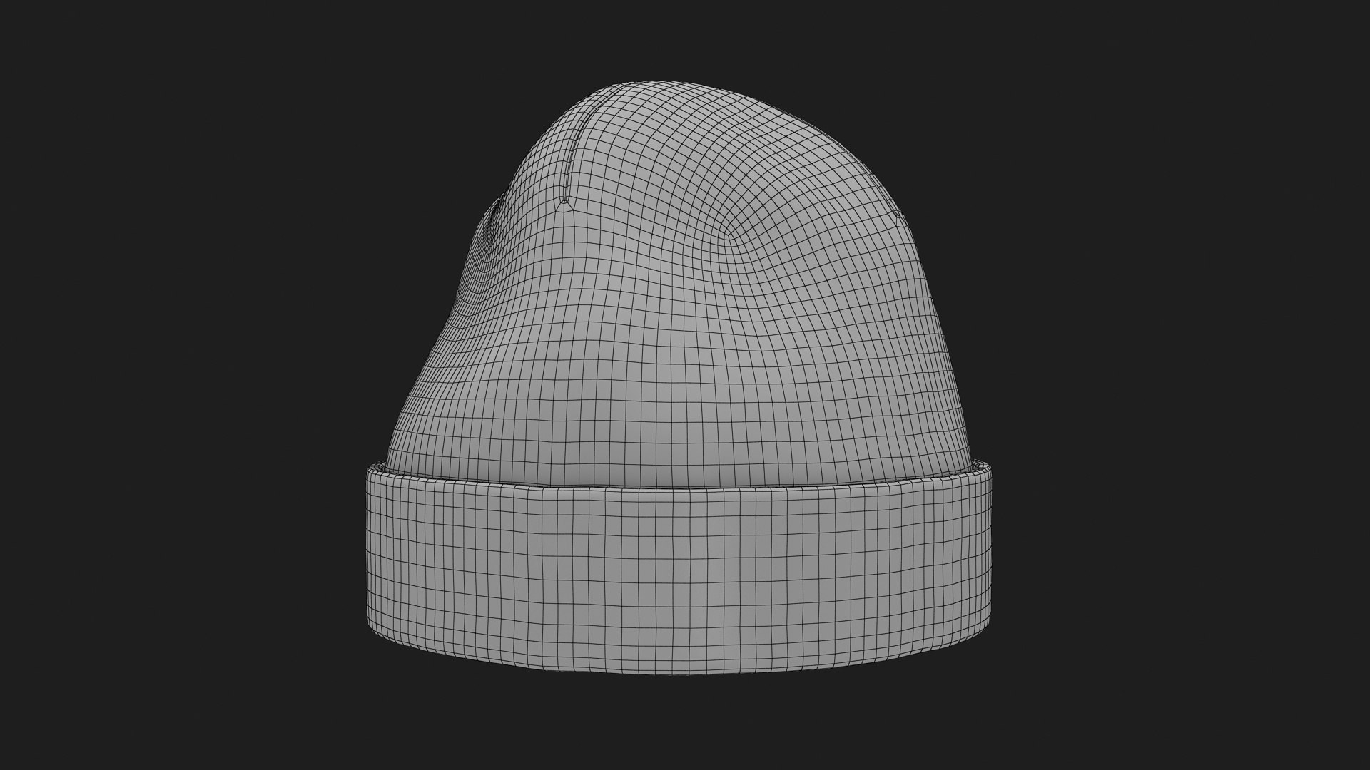 3D Beanie Hat Blue Model - TurboSquid 2180349
