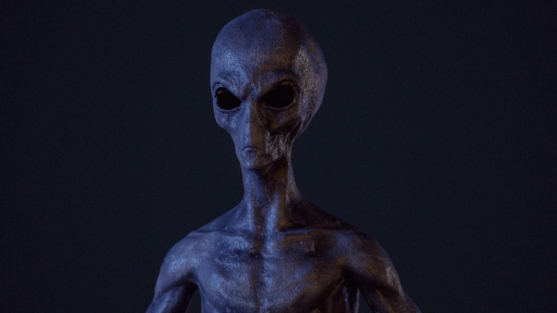 Grey Alien 3D Model - TurboSquid 2380351
