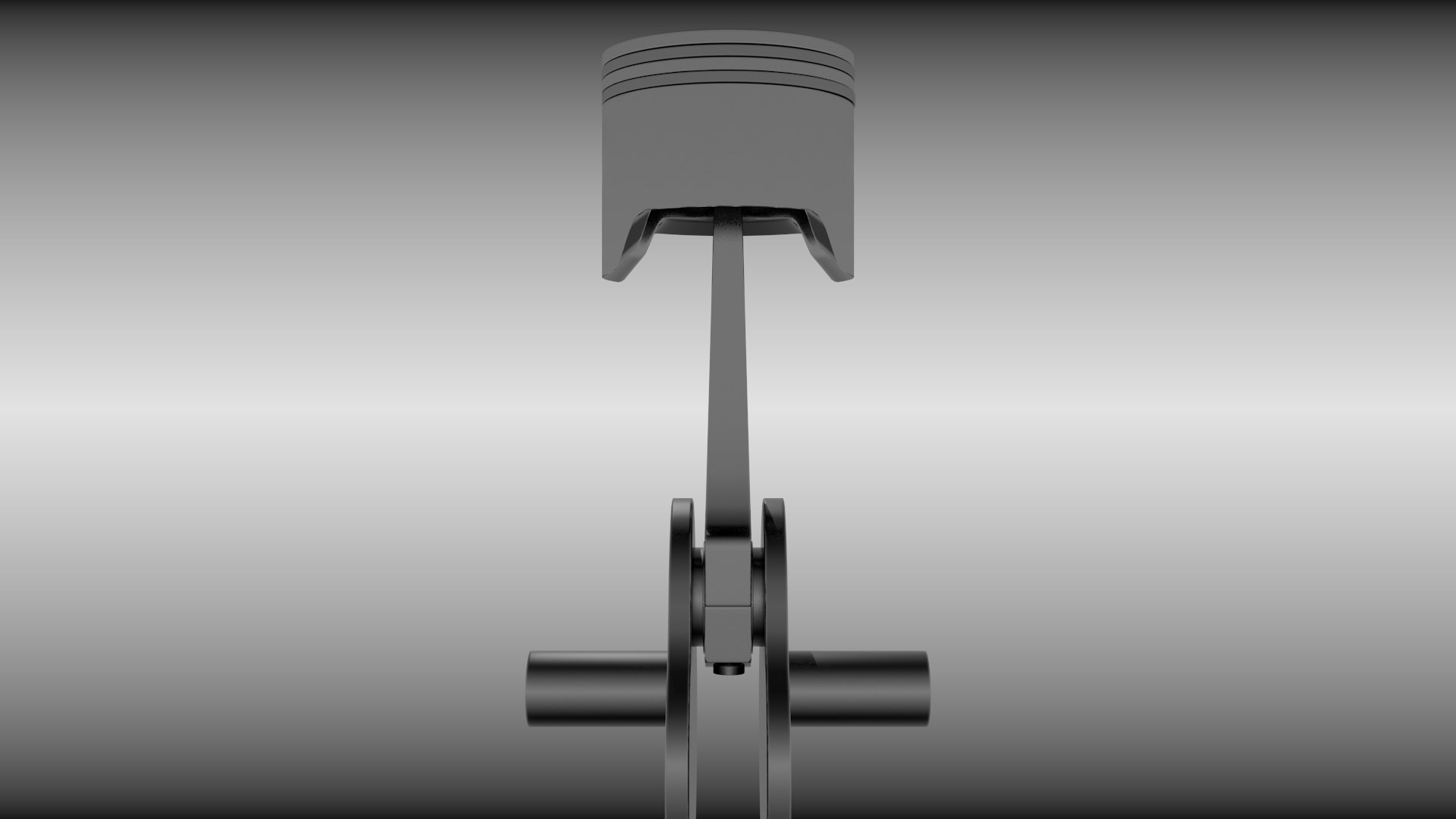 Piston Crank Assembly Animation 3d Model