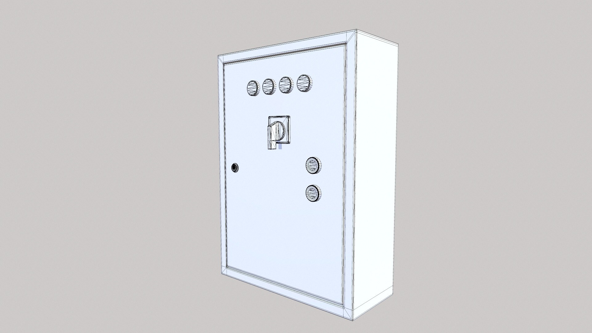 3D Model Electric Box - TurboSquid 2343649