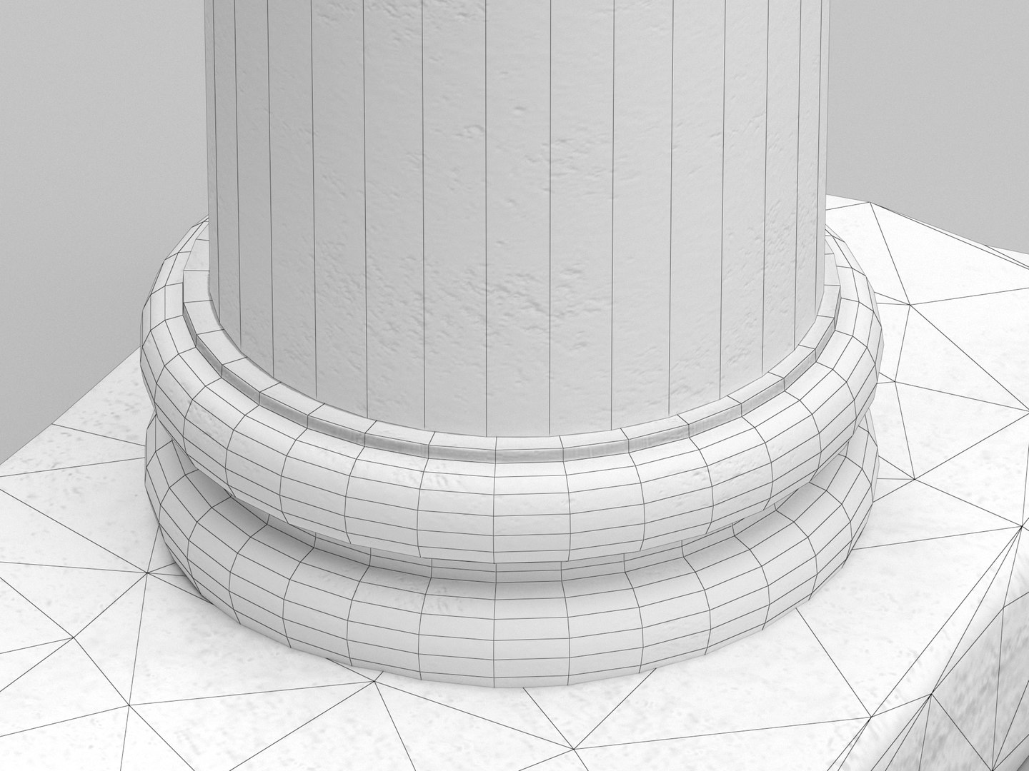 Ionic Column 2 Model - TurboSquid 2164764