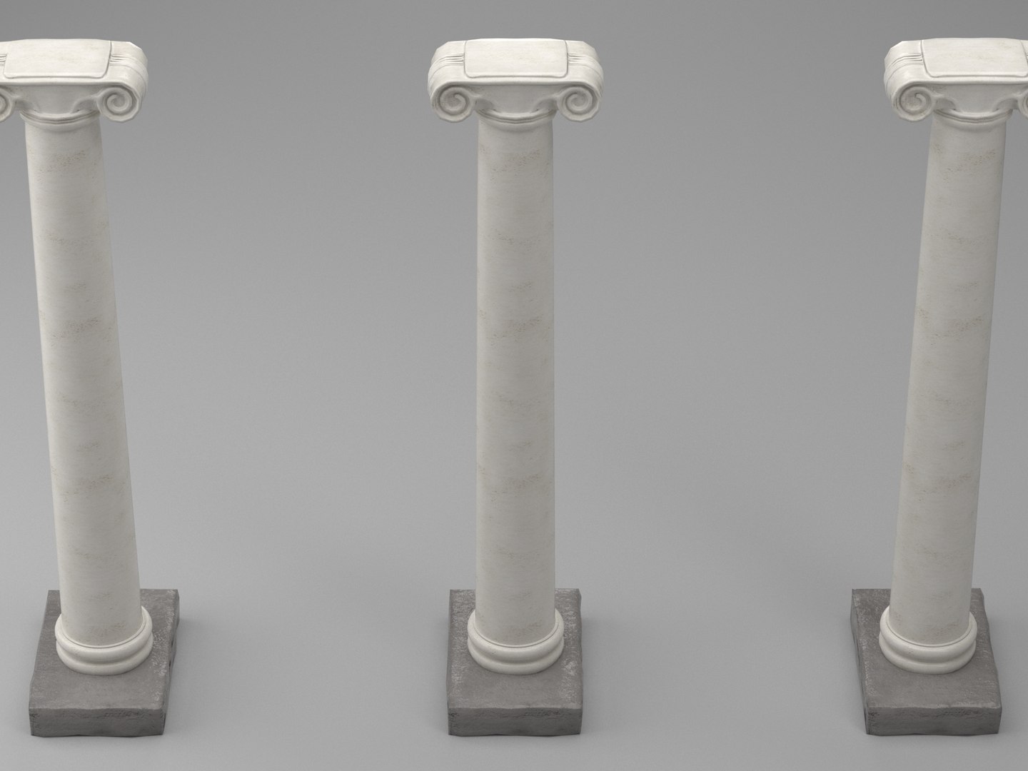 Ionic Column 2 Model - TurboSquid 2164764
