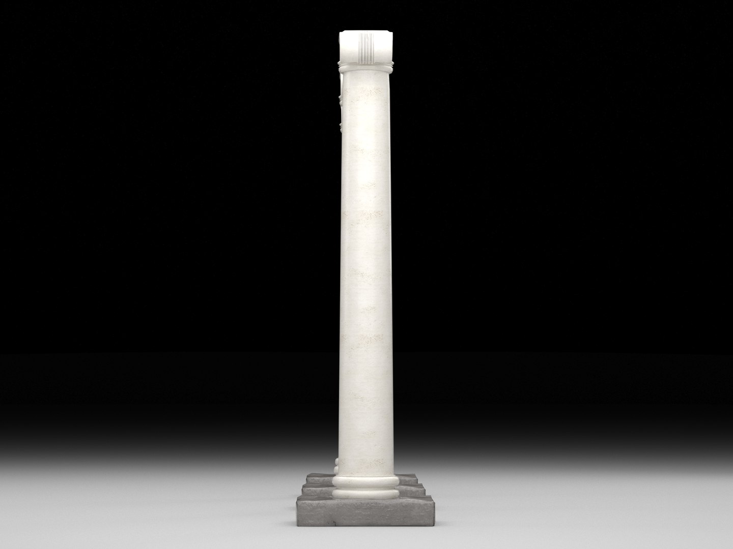 Ionic Column 2 Model - TurboSquid 2164764