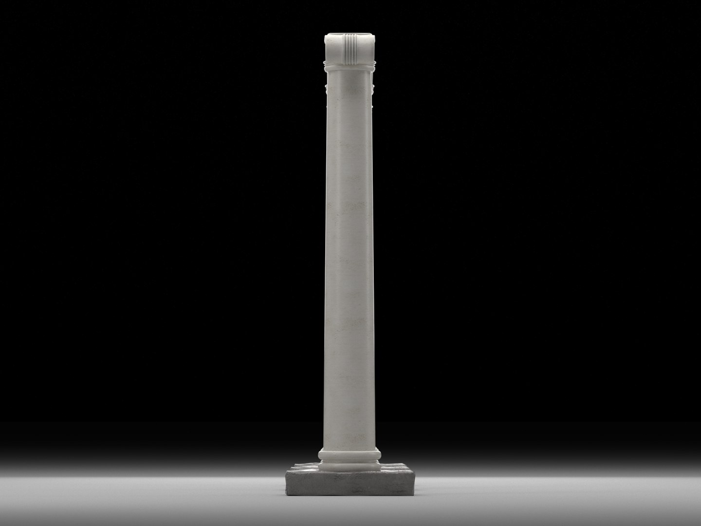 Ionic Column 2 Model - TurboSquid 2164764