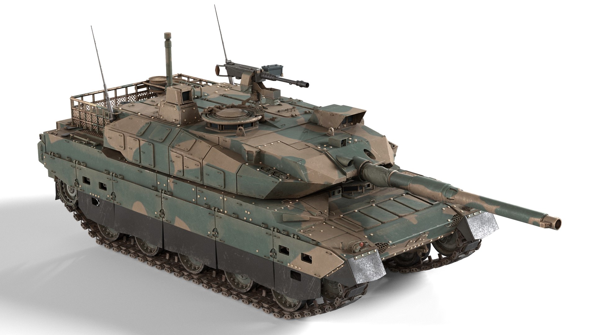 3D Model Type 10 Hitomaru MBT - TurboSquid 2273282