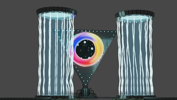 modelo 3d Portal interdimensional: inspirado en Gravity Falls gratis ...