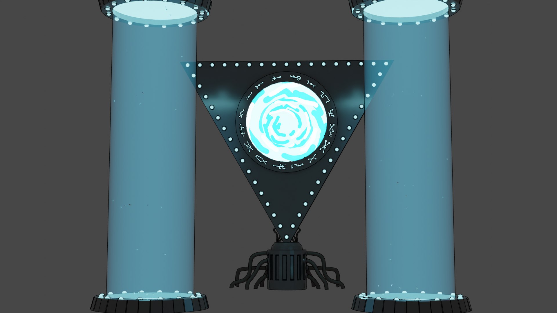 Interdimensional Portal - Inspired By Gravity Falls 3D - TurboSquid 2089749