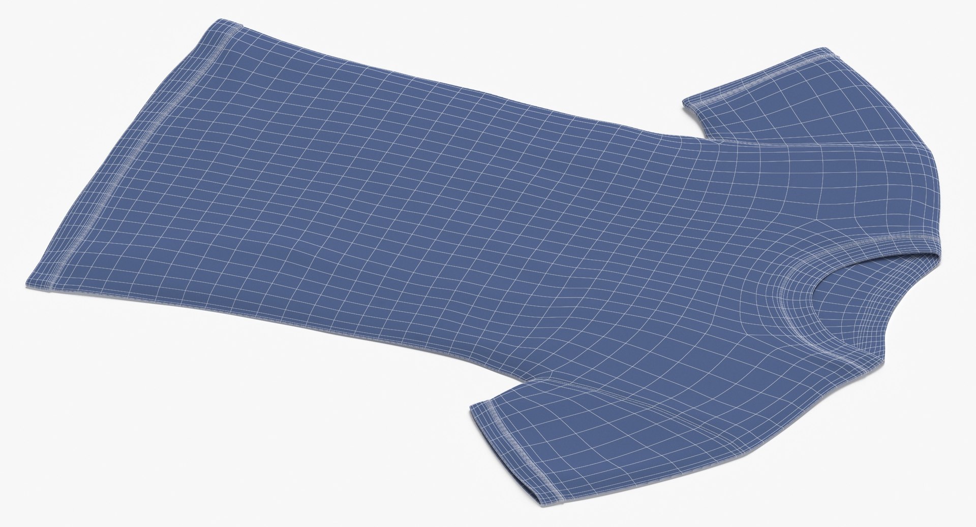 Female Crew Neck Laying Orange 3D model - TurboSquid 1738236