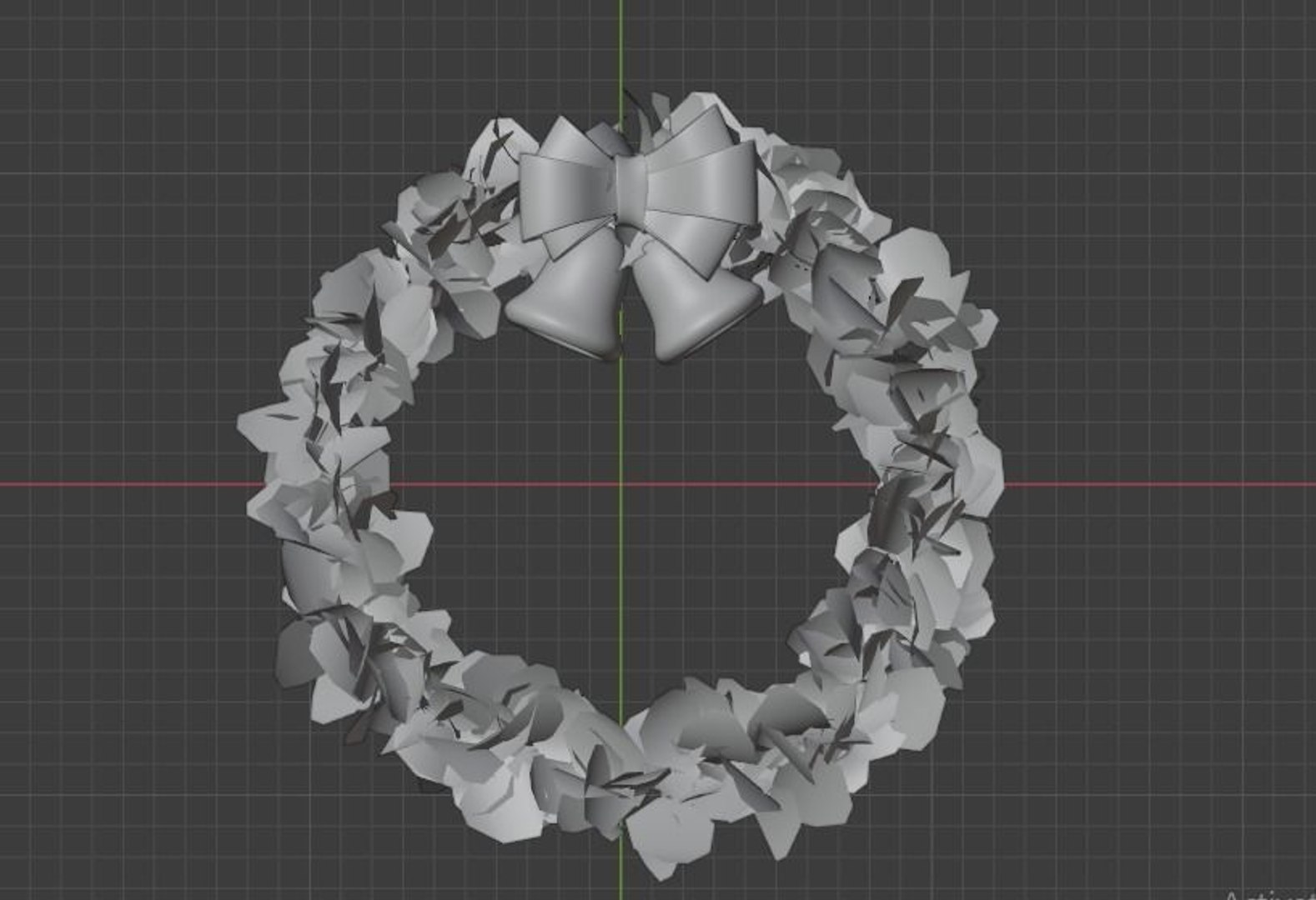 CHRISTMAS WREATH 3D MODEL - ARVRGAME DEVELOPMENT 3D Model - TurboSquid ...