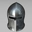 3d italian helmet barbute
