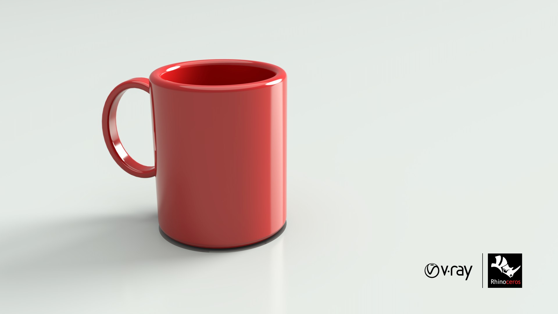 Red Mug 3D Model - TurboSquid 2039464