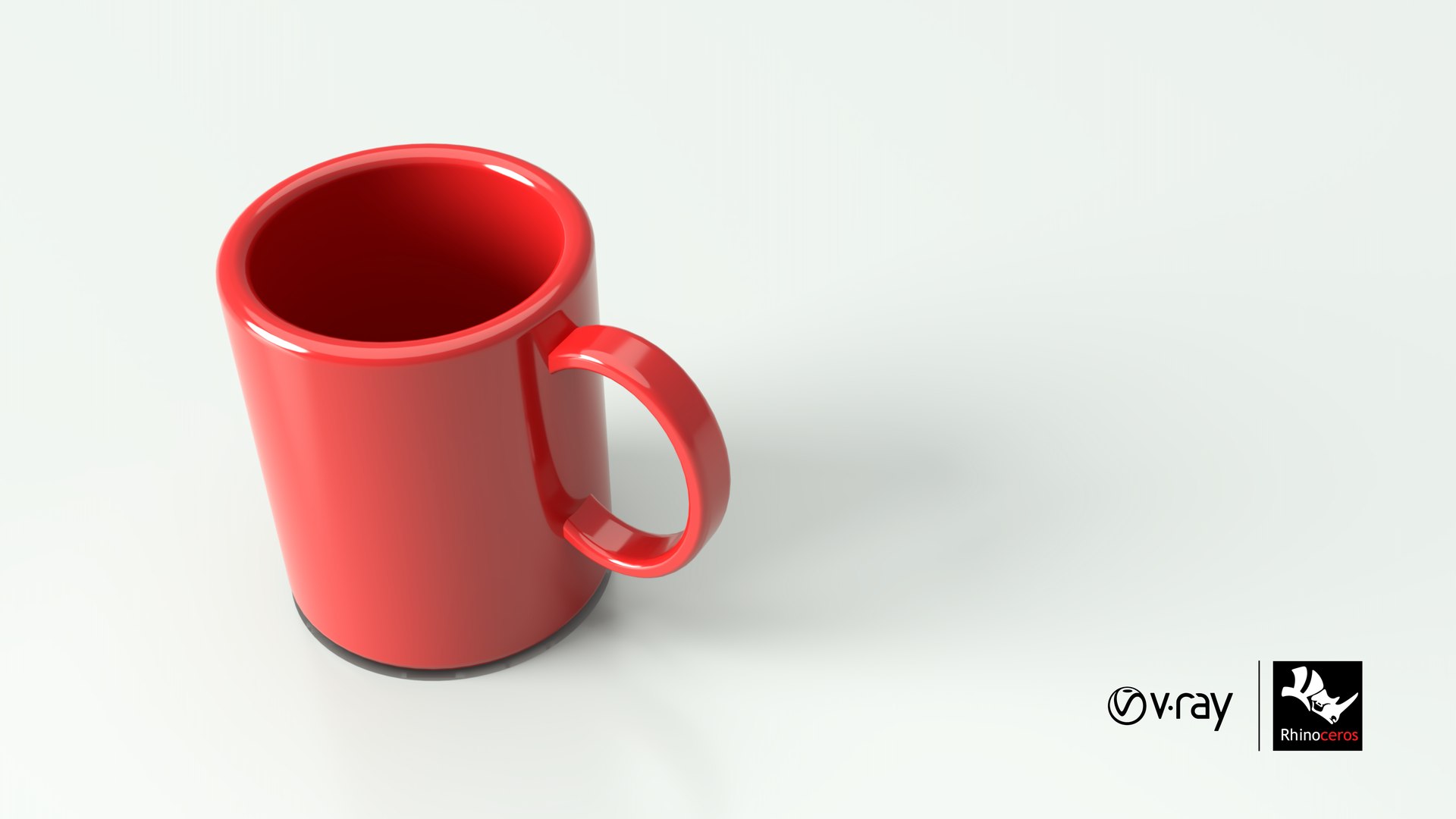 Red Mug 3D Model - TurboSquid 2039464