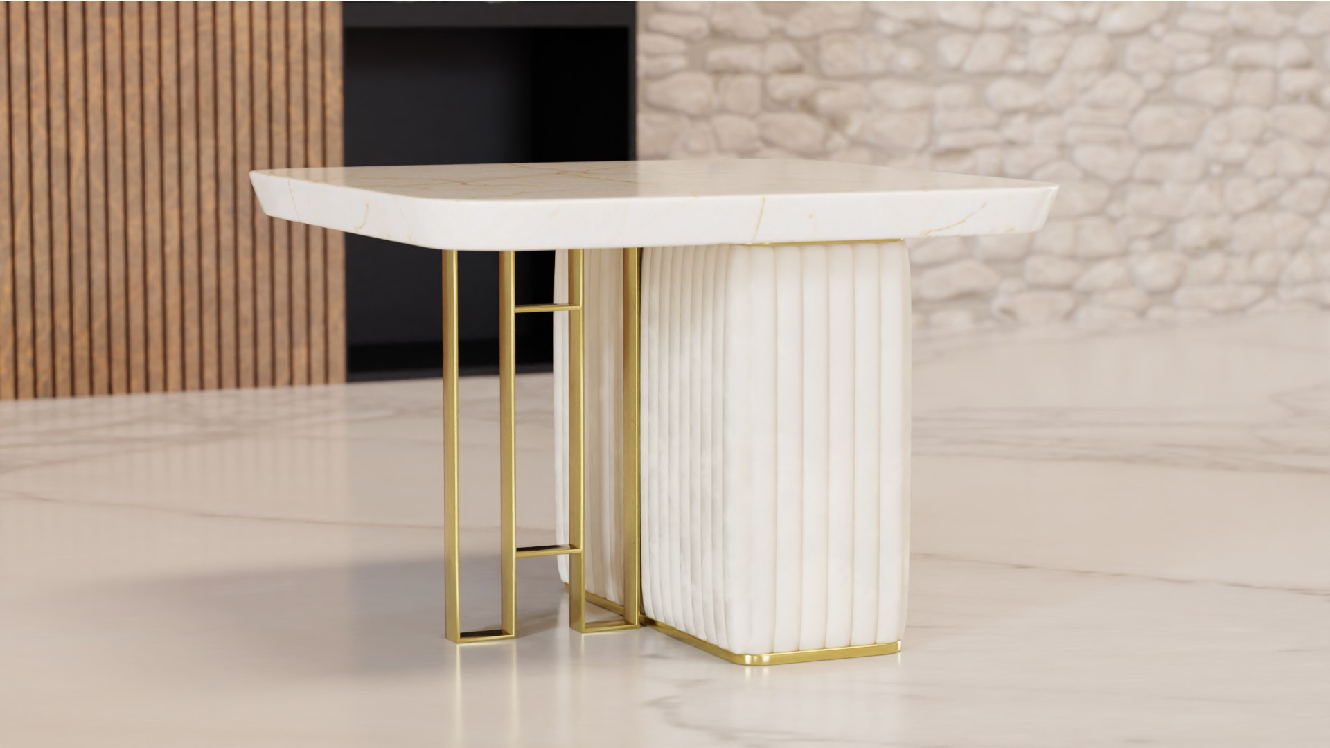 Venus Side Table 3D Model - TurboSquid 2245561