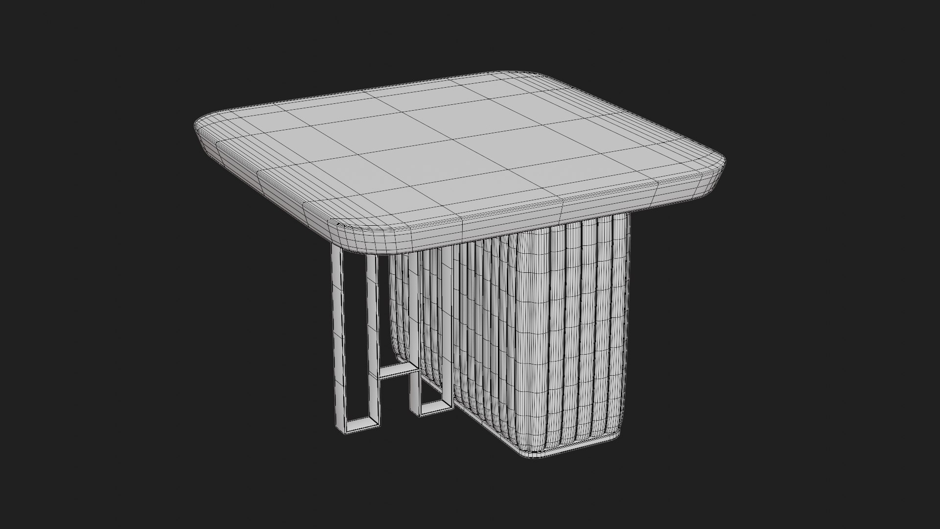 Venus Side Table 3D Model - TurboSquid 2245561