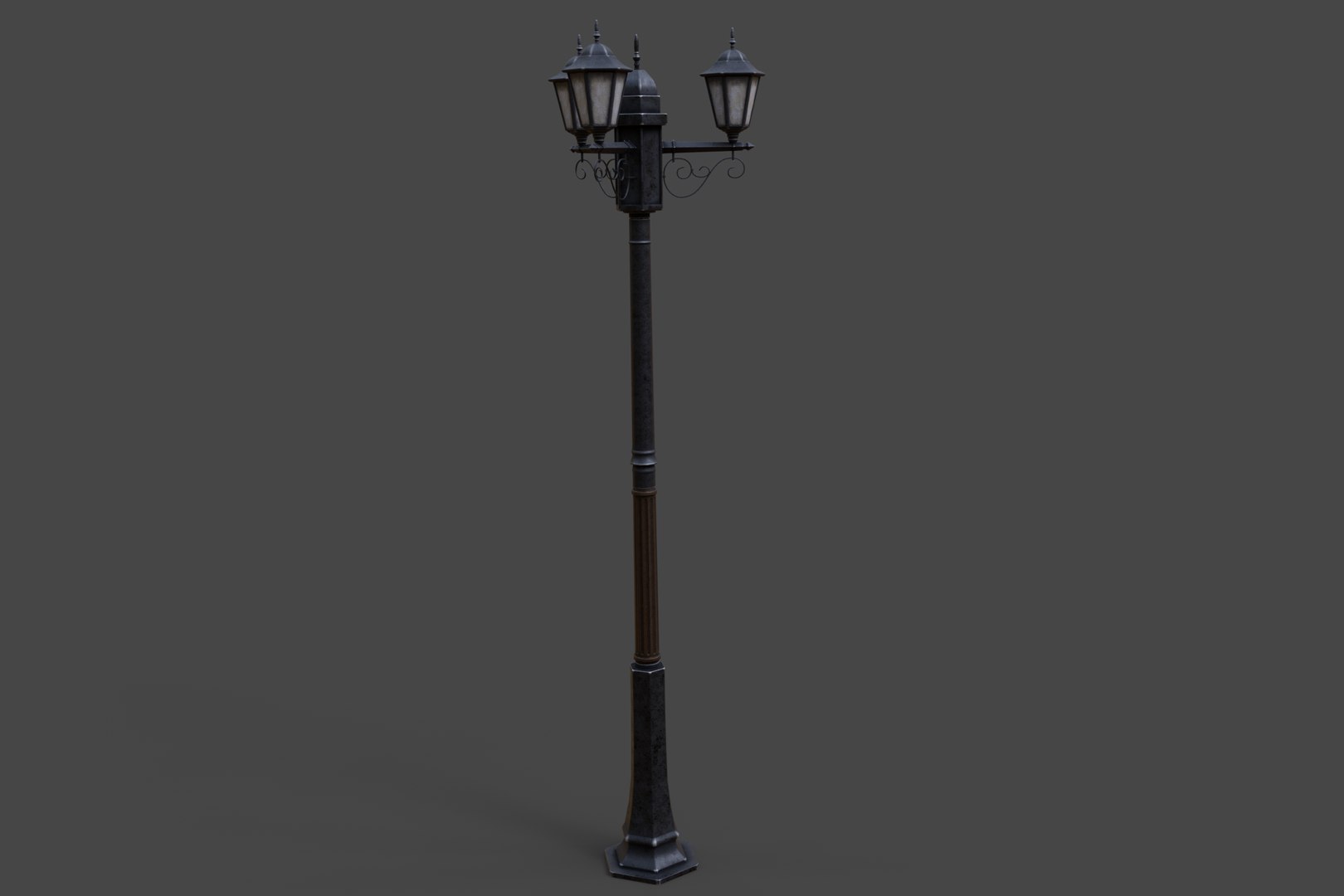 3D Street Lamp - TurboSquid 1349591
