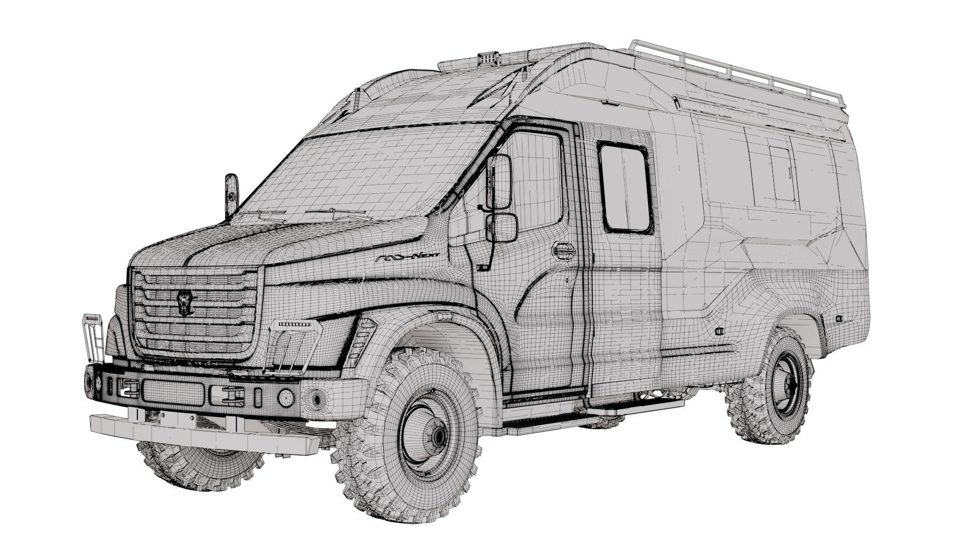 3D GAZ Next - TurboSquid 2387501